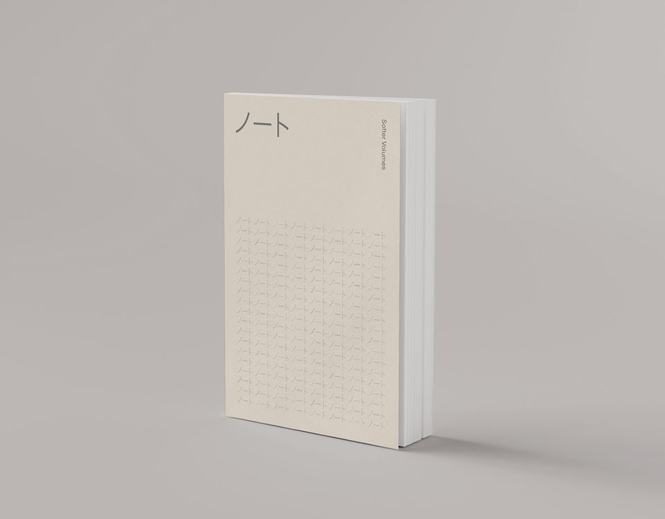 Softer Volumes nōto (Notebook)